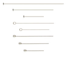 HEAD PINS, EYE PINS - ST. SILVER - INTERNATIONAL CRAFT